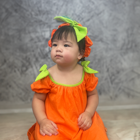 Orange Dress | The Chain Reactions Kids